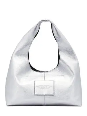 Marc Jacobs Marc Jacobs The Sack Shoulder Bag Silver