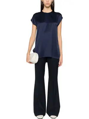 Giorgio Armani Silk Blouse - Blue