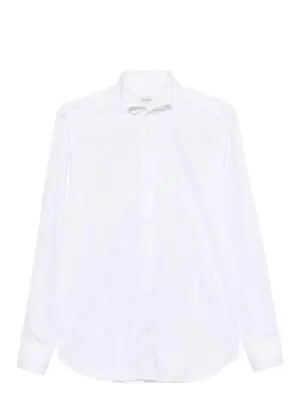 TINTORIA MATTEI 954 Wingtip-collar Shirt - White