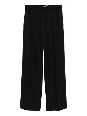 Vince Straight-leg Trousers - Black