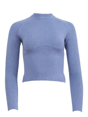 Fleur Du Mal Underbust Sweater - Blue