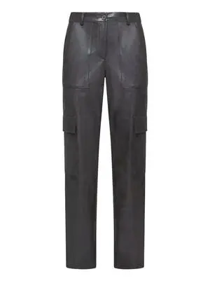 KAOS Straight-leg Trousers - Grey
