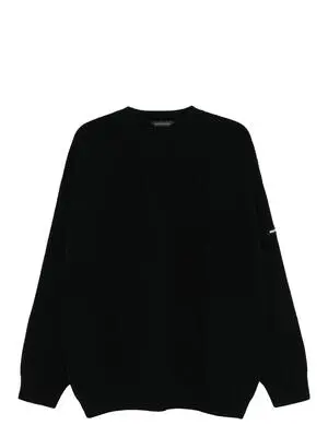 BALENCIAGA Balenciaga Rubberised Logo Sweater