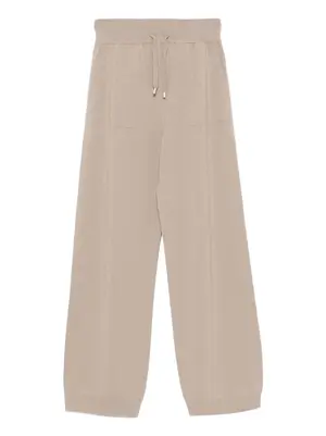 Lorena Antoniazzi Straight-leg Knit Pants - Brown