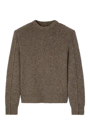 Bottega Veneta Bottega Veneta Wool-Blend Sweater Taupe