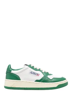 AUTRY Autry Medalist Low Leather Sneakers Green