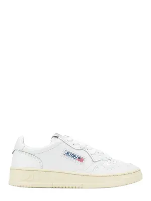 AUTRY Medalist Low Leather Sneakers - White
