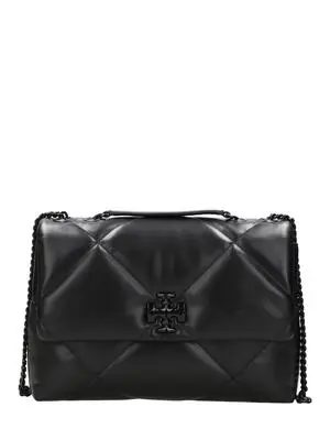 Tory Burch Quilted Nappa Shoulder Bag - Black