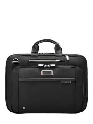 Briggs & Riley Work Large Expandable Brief - Black
