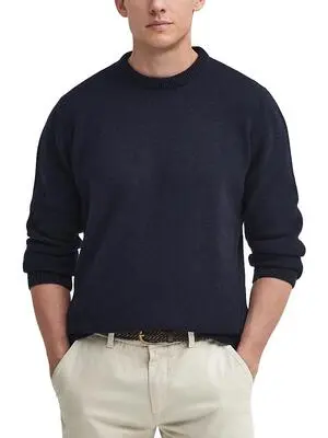 Barbour Holden Crewneck Sweater - Navy