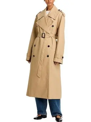 Co Oversized Trench Coat - Camel