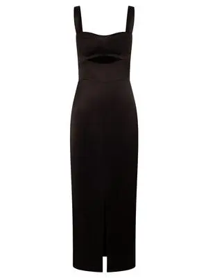 NICHOLAS Gia Midi Dress - Black