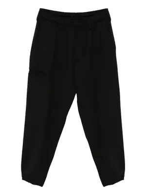 YOHJI YAMAMOTO Yohji Yamamoto Elasticated Wool Trousers