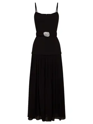 NICHOLAS Susie Ankle-length Dress - Black