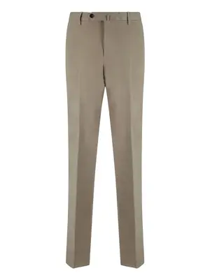 PT TORINO Slim-cut Tailored Trousers - Brown