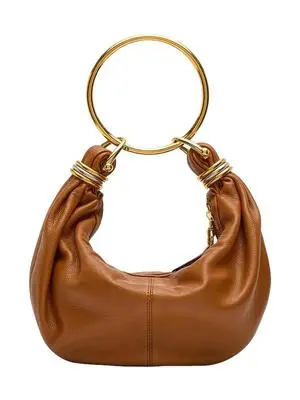 Chloé Chloé Small Bracelet Hobo Bag Brown