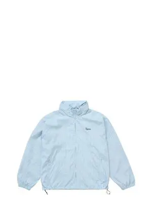 Supreme Reflective Pinstripe Track Jacket Light Blue