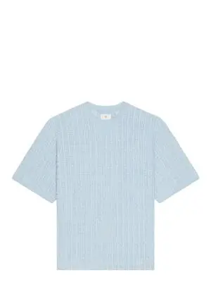 Givenchy Towelling Short Sleeve Tee Sky Blue