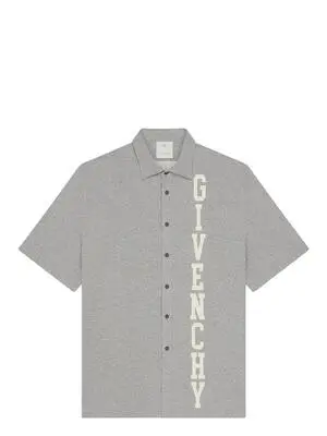 Givenchy Short Sleeve Shirt Light Grey Melange Grey