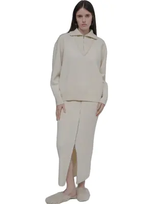 Rosetta Getty Double-layer Pullover - Neutral