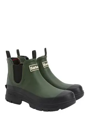 Barbour Nimbus Waterproof Chelsea Boot - Olive/black