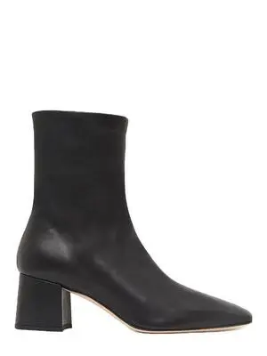 DANIELLA SHEVEL Milani Stretch Nappa Leather Boots - Black