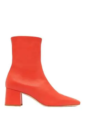 DANIELLA SHEVEL Milani Stretch Nappa Leather Boots - Red