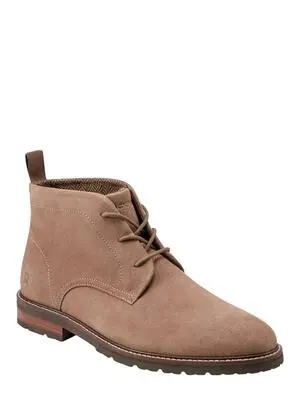 Rockport Rockport Caspe Leather Lace-Up Boots Taupe