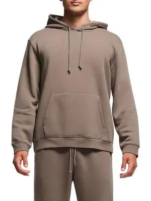 SKIMS SKIMS Cotton Blend Pullover Hoodie Truffle