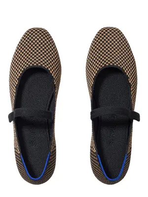 Rothy's The Square Mary Jane Wren Micro Check