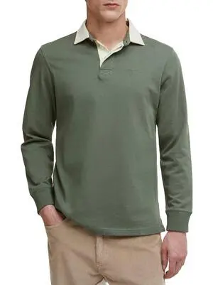 Barbour Howtown Rugby Shirt - Thyme