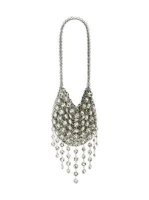 Rabanne Crystal Shoulder Bag - Silver