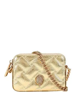 Kurt Geiger Micro Kensington Camera Bag - Gold