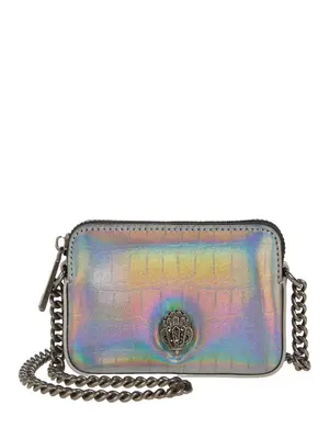 Kurt Geiger Kurt Geiger London Micro Kensington Camera Bag Open Grey