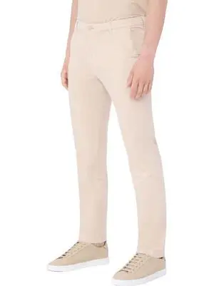 Bugatchi Parker Stretch Chino Pants Beige