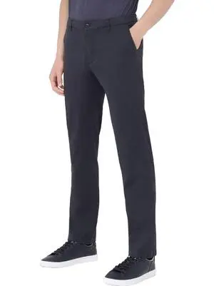 Bugatchi Parker Stretch Chino Pants Black