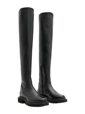 ALLSAINTS Leona Over-the-knee Boots - Black