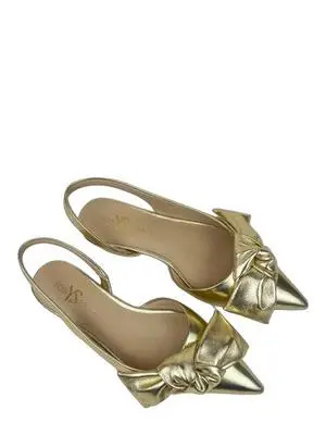 YOSI SAMRA Pointed Toe Slingback Flat