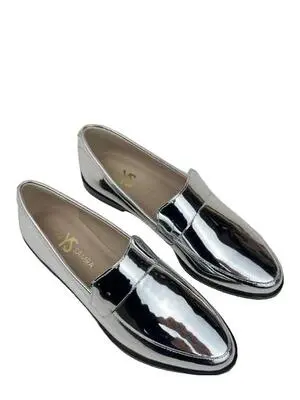 Yosi Samra Olivia Loafer - Silver