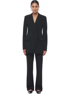 Another Tomorrow Jersey Jacket - Black
