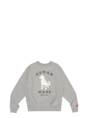 HUMAN MADE X Kaws Made Ii Sweatshirt - Heather Grey