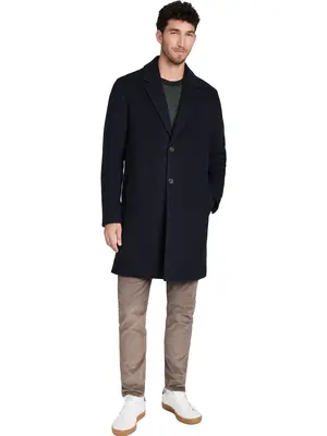 Vince Classic Coat - Coastal