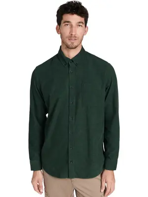 Taylor Stitch Corduroy Jack Shirt - Pine Heathered