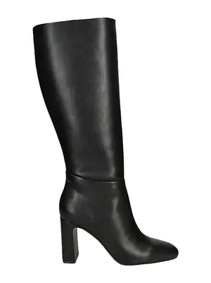Steve Madden Speedway Leather Knee-high Boots - Black