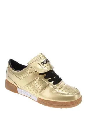 PONY PONY Linebacker Metallic Sneakers Gold Metallic