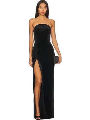 Amanda Uprichard Wolfe Gown - Black