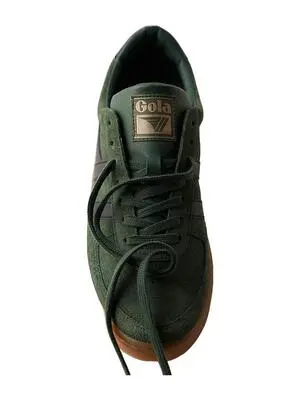 Gola Grandslam Suede Sneakers - Evergreen/black/gum