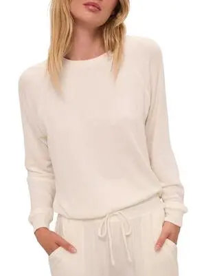 Eberjey Eberjey Cozy Time Lounge Pullover Ivory