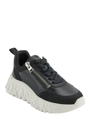 Dkny Lakelyn Platform Sneakers - Black