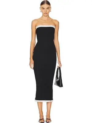 MORE TO COME Addison Strapless Dress - Black